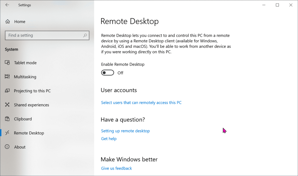 Exactly How to Enable Remote Desktop Windows 10 Home - 8 Mind-Blowing Methods - Amadaun